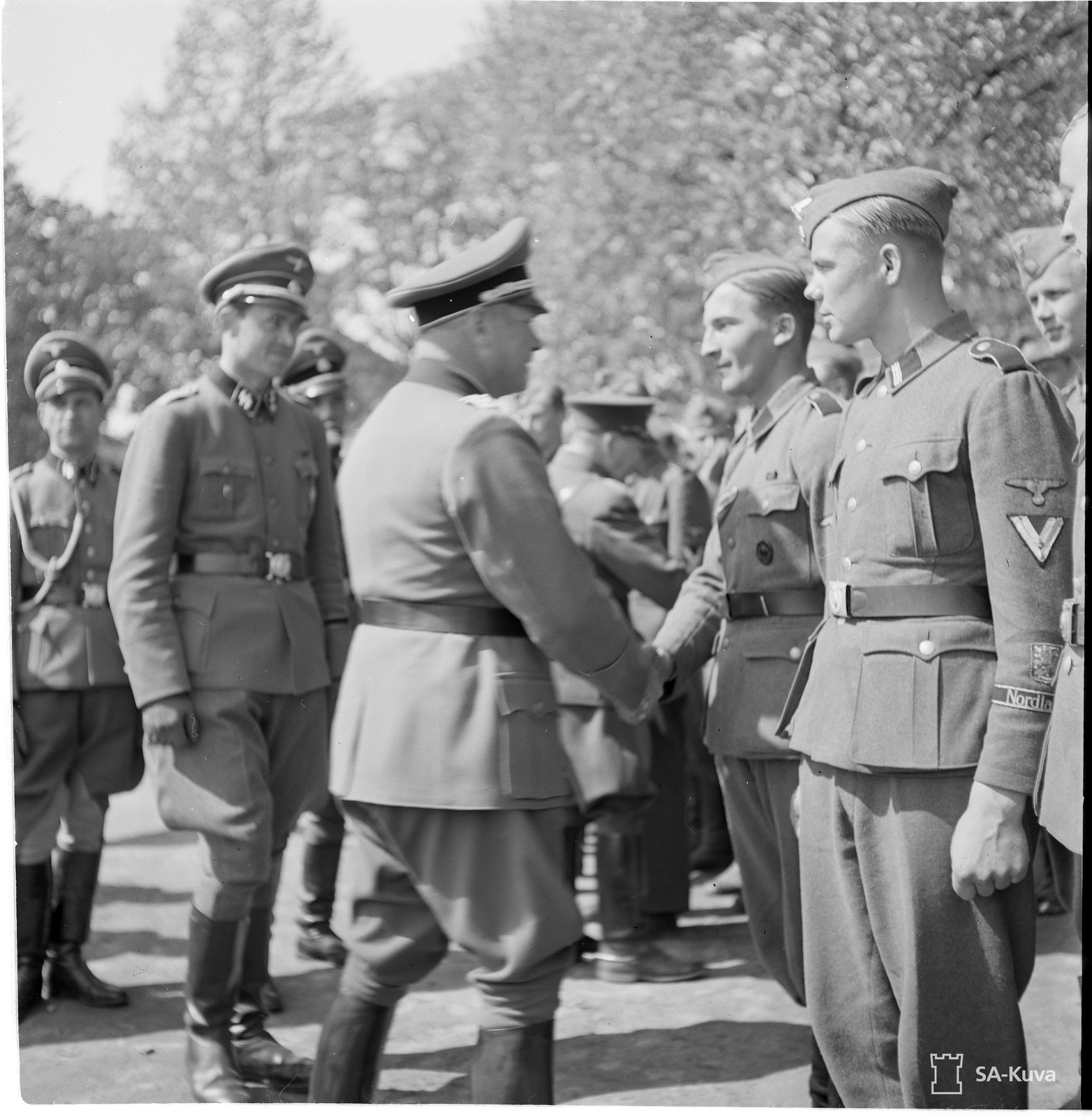 NAZI JERMAN: Foto Felix Steiner, Komandan Divisi SS Wiking