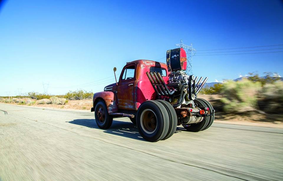 MUSCLE CAR COLLECTION : 1950 Ford F6 Stubby Bob With a Purpose Wheelie ...