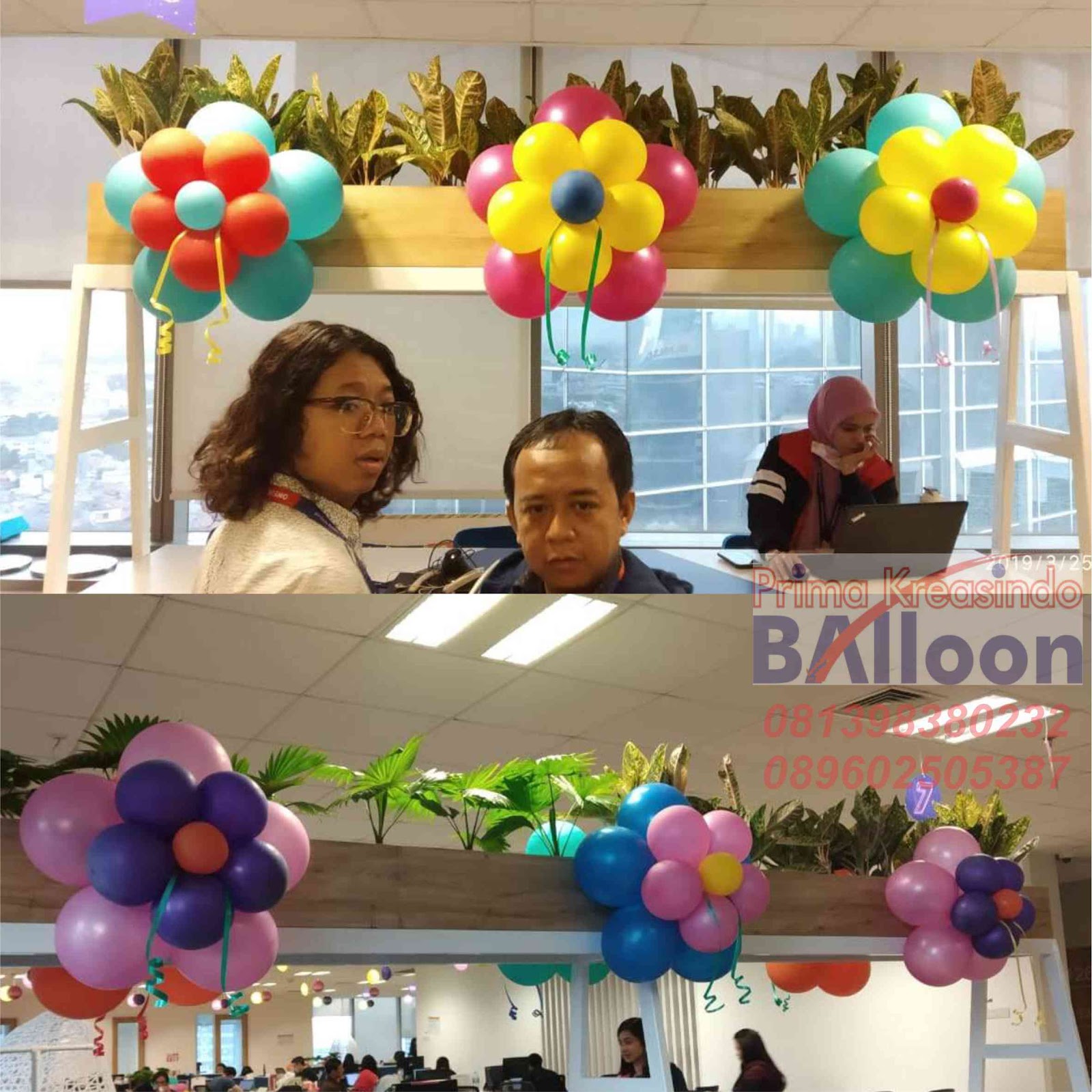 PRIMA KREASINDO BALLOON: Balon dekor bunga