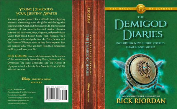 Percy Jackson Fandom (100% Unofficial): Finalized Demigod Diaries Cover