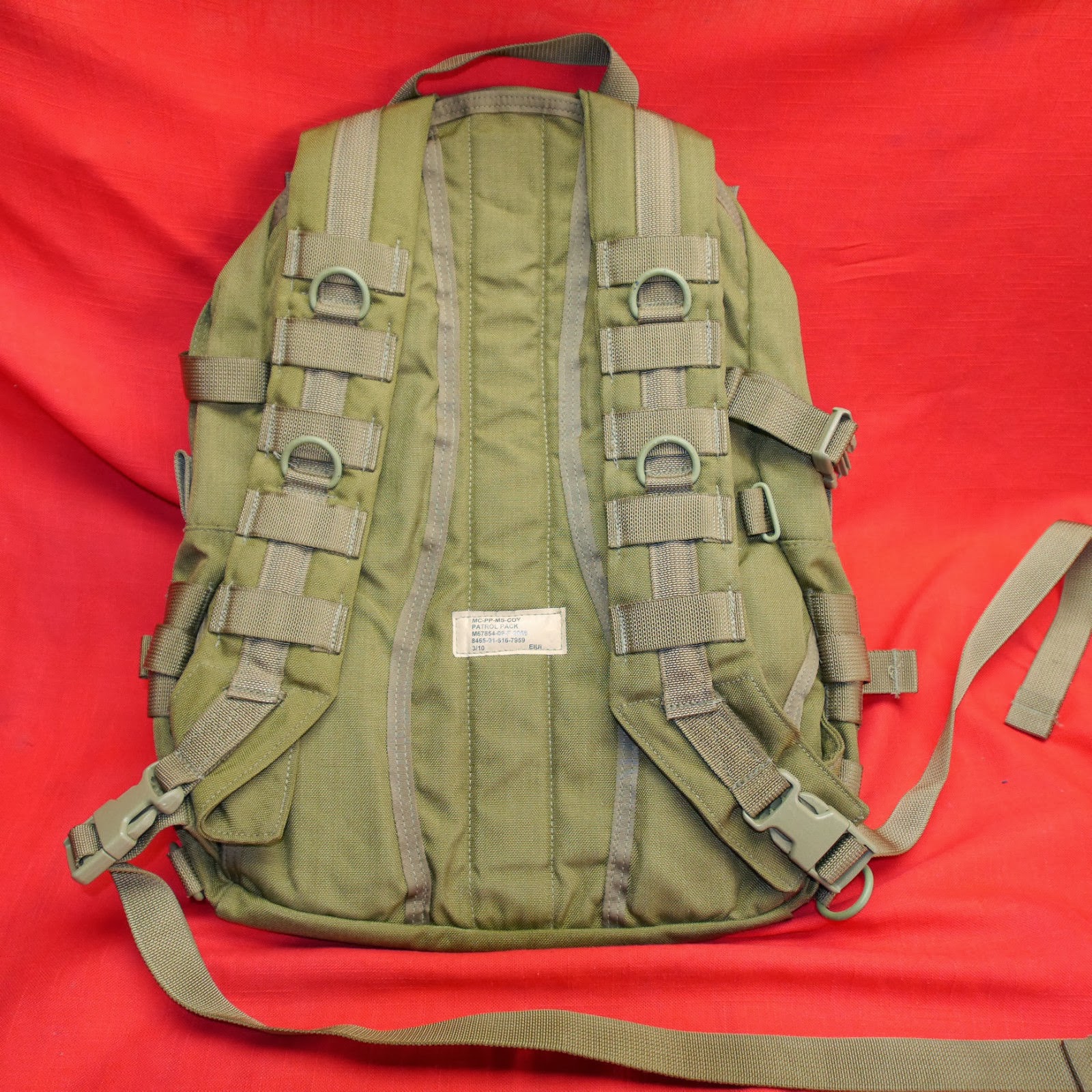 Webbingbabel: Eagle Industries FSBE II Patrol Pack Coyote '10