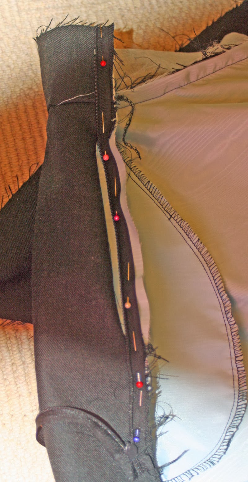 How To: Inserting a side seam zip with pocket