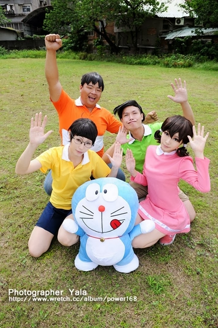 animation new: Shizuka Minamoto Cosplay Doraemon