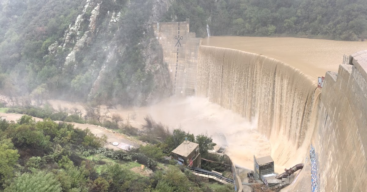 Ventura River Ecosystem: Matilija Dam, after the storm...