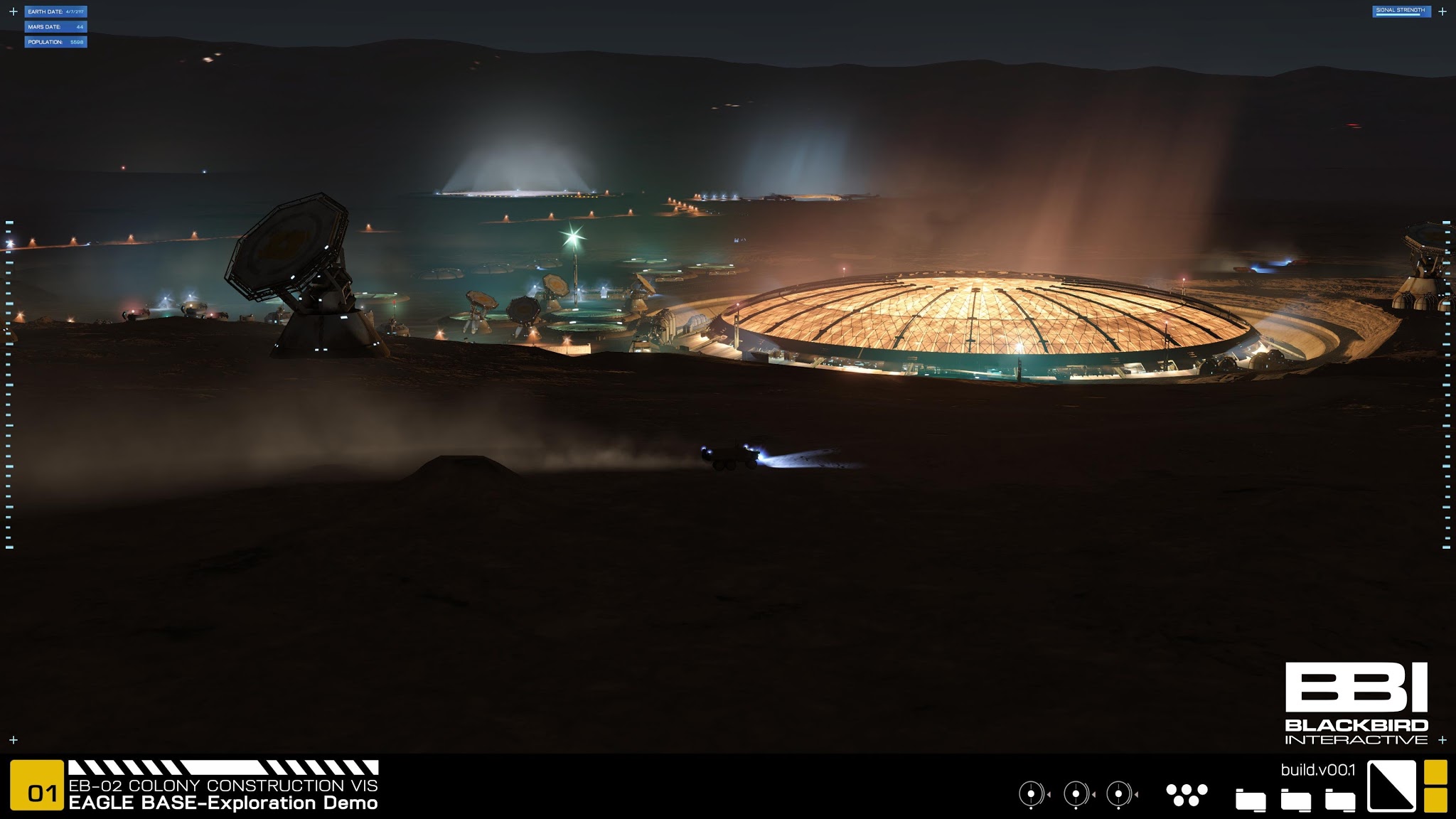 HD images of NASA's base on Mars, 2117, a vision by Blackbird ...