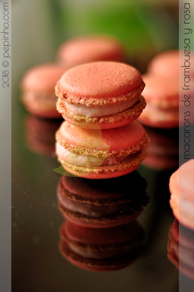 i-Recetas: Macarons rosa y frambuesa