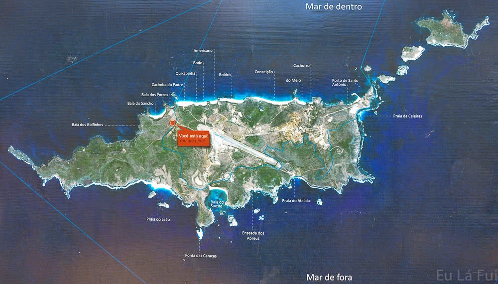 Tudo sobre o maravilhoso arquipélago de Fernando de Noronha!: mapas