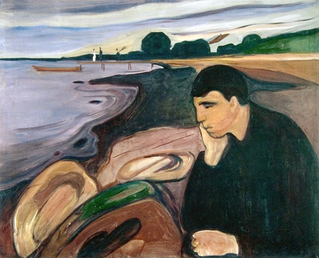 Art Splash: Edvard Munch - Angst/Anxiety - Aros - Aarhus