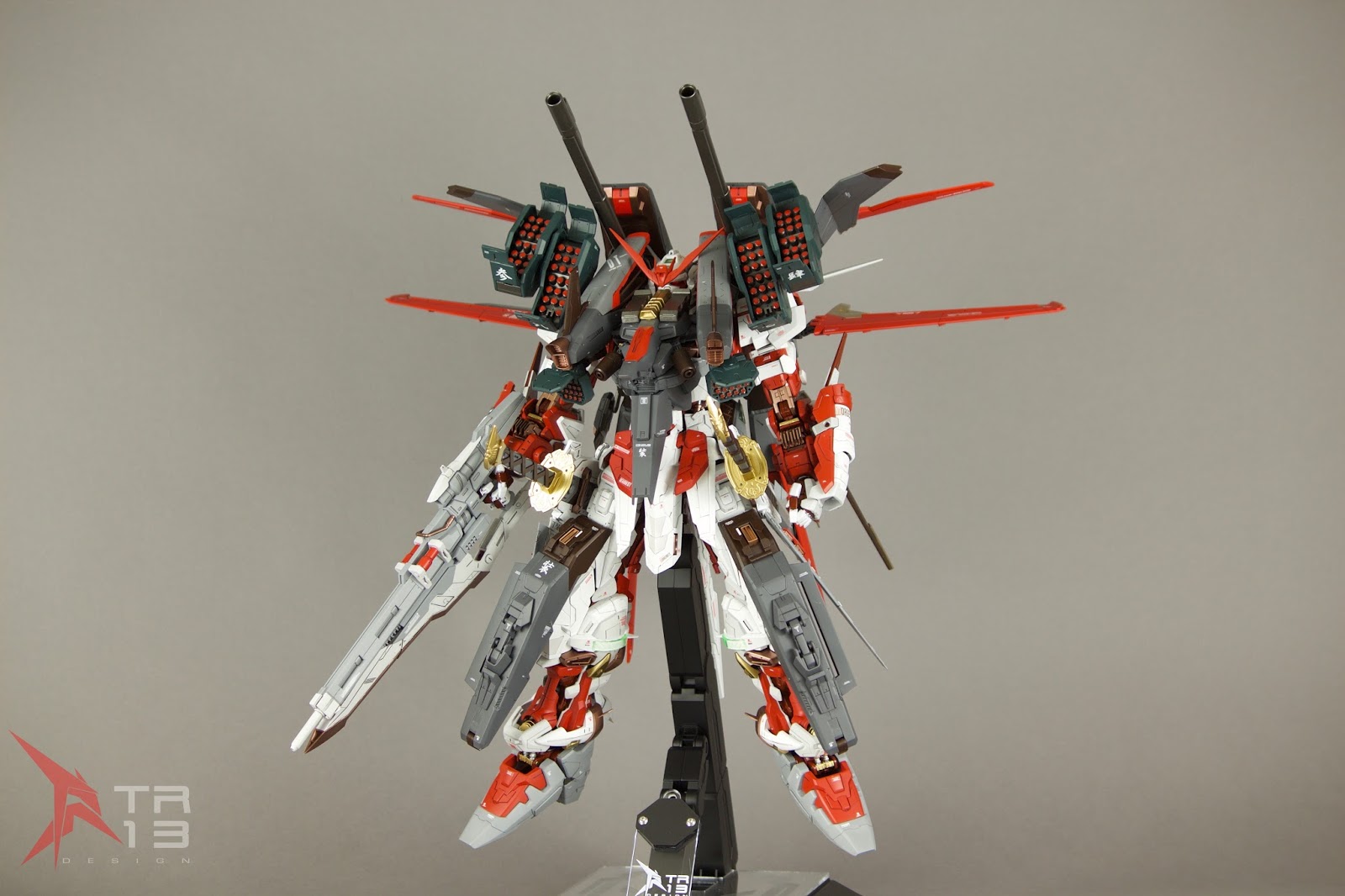 Custom Build: PG 1/60 Gundam Astray Red Frame "Raizen" Full Armour Mode