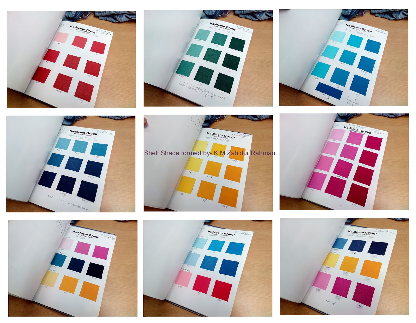 Denim Wash: Self Shade Vs. Shade Card and why Panton Book necessary.