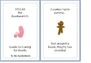The Teaching Bug: Sticky the Bookworm's Guide to Caring for Books!