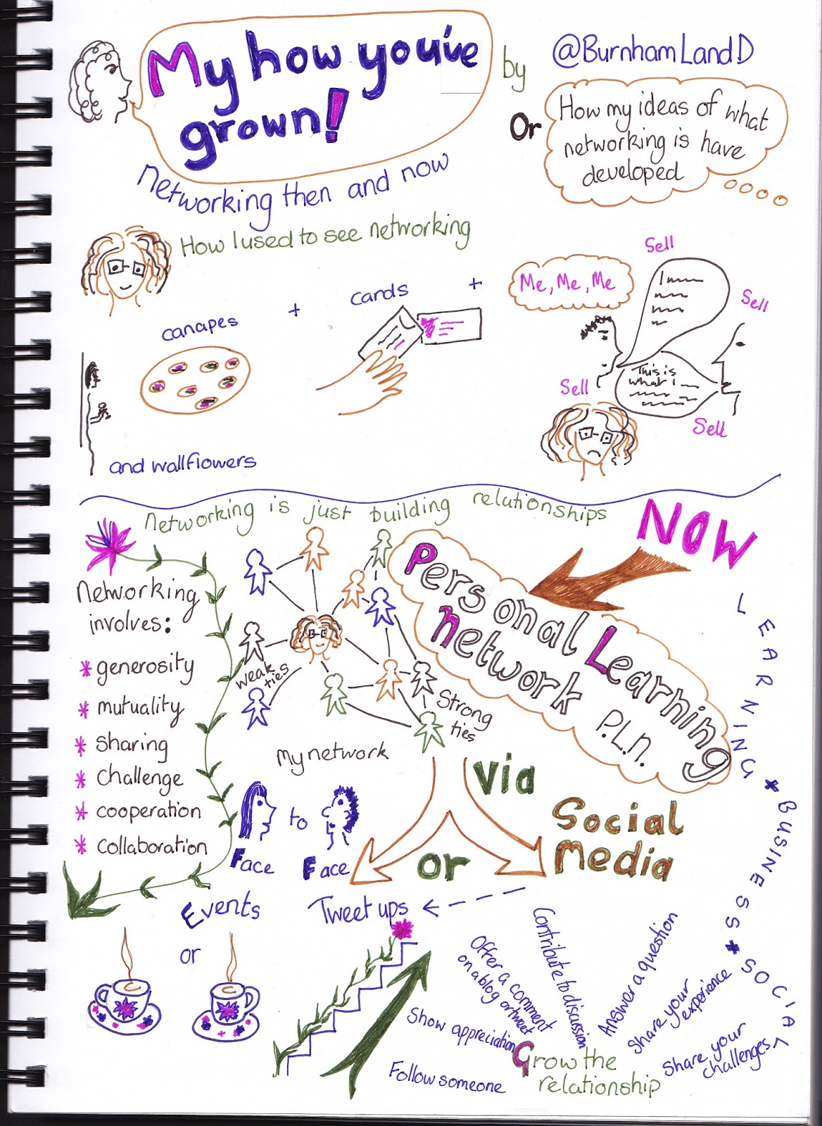 L & D Matters by Burnham L&D: Examples of favourite Sketchnotes