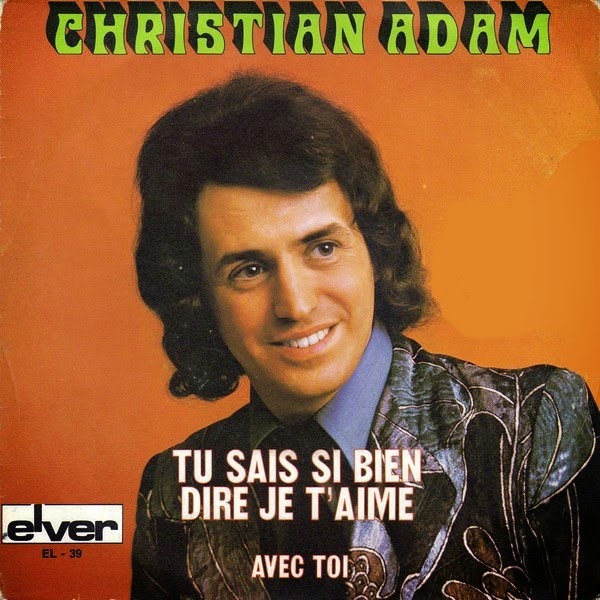 les sensass sillons: Christian Adam - 45t (1974)