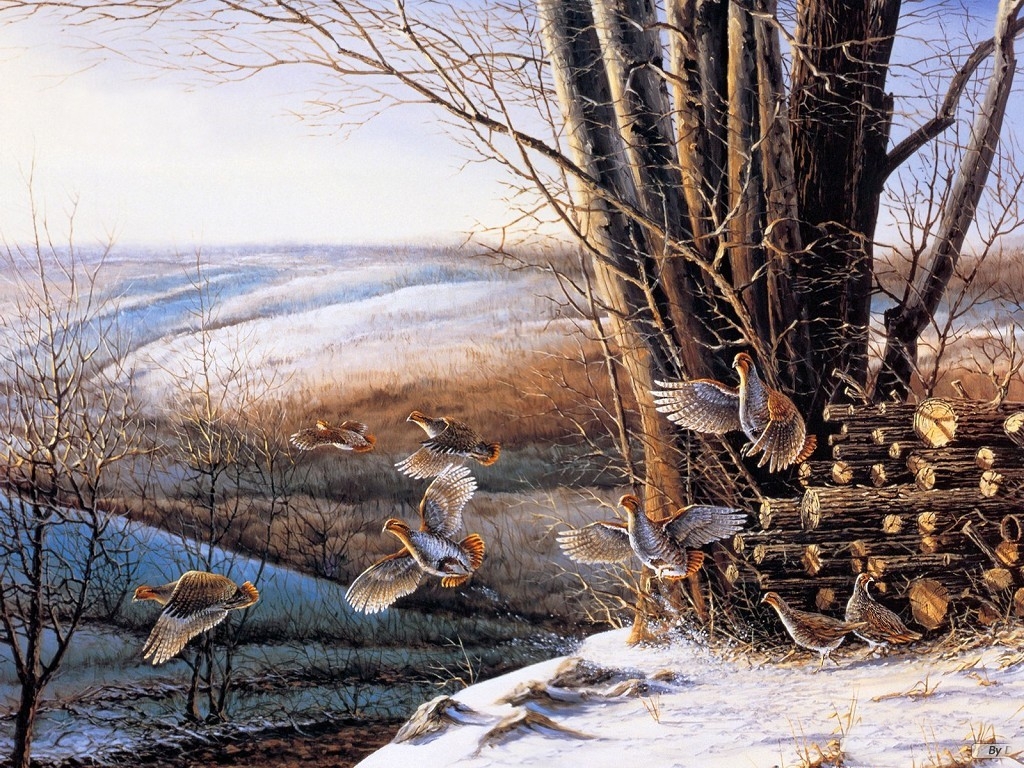 Terry Avon Redlin | Landscape Wildlife painter | Tutt'Art@ | Pittura ...