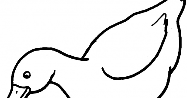 Gambar Mewarnai Anak Bebek Untuk Anak PAUD dan TK Aneka - Mewarnai