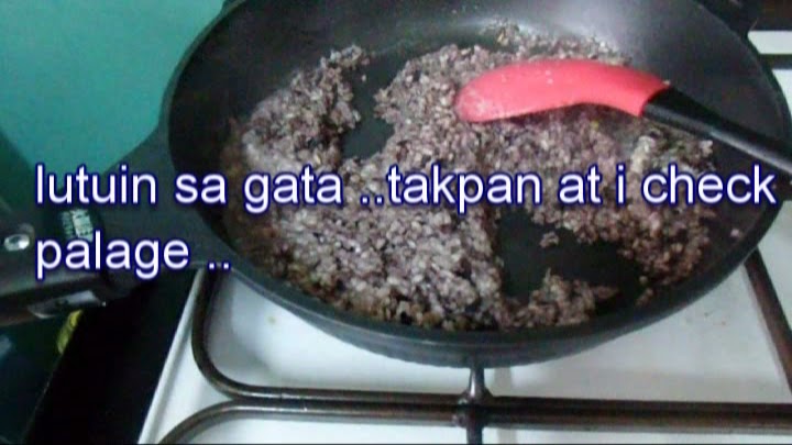 Tagalog Kitchen: How To make Rice Cake..Biko na Pirurutong