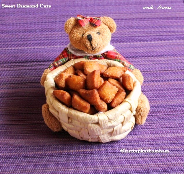 Sweet Diamond Cuts / Maida Biscuit ~ Kurinji Kathambam