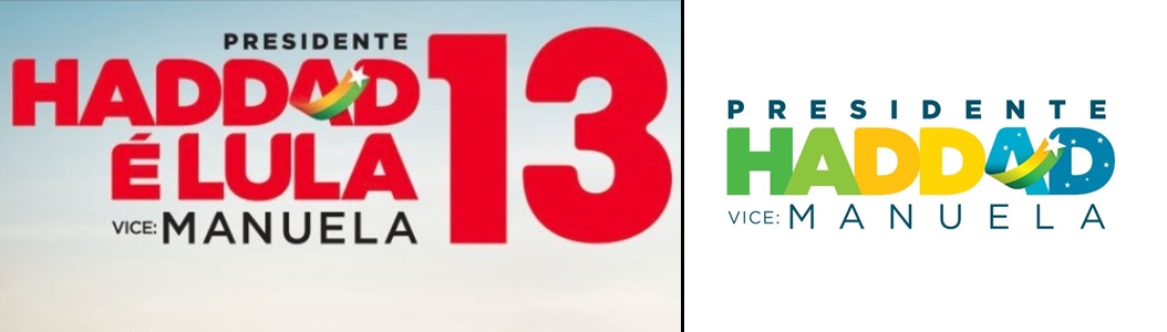Jovem Jornalista: A nova estratégia da logo do Haddad para as eleições ...