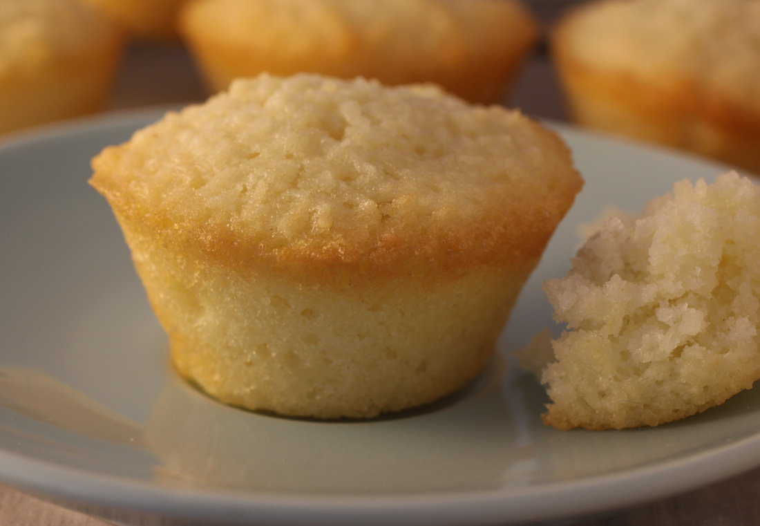 Seattle Pastry Girl: Coconut Friands and Blue Eyes