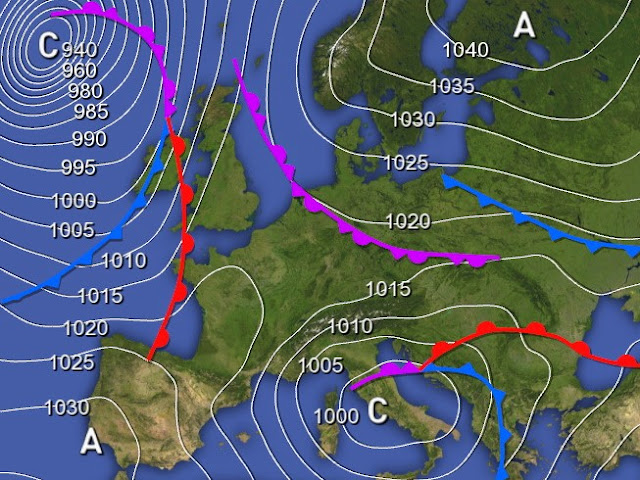Cosa Significa Alta o Bassa Pressione ? Come Si Formano i Venti e le ...