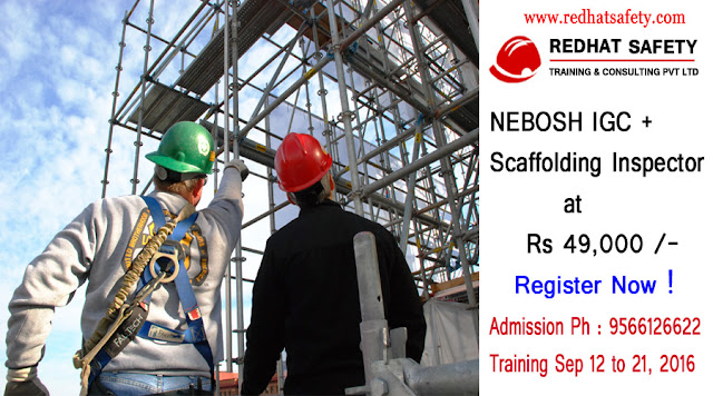REDHAT | NEBOSH Courses: scaffolding-Inspector-training
