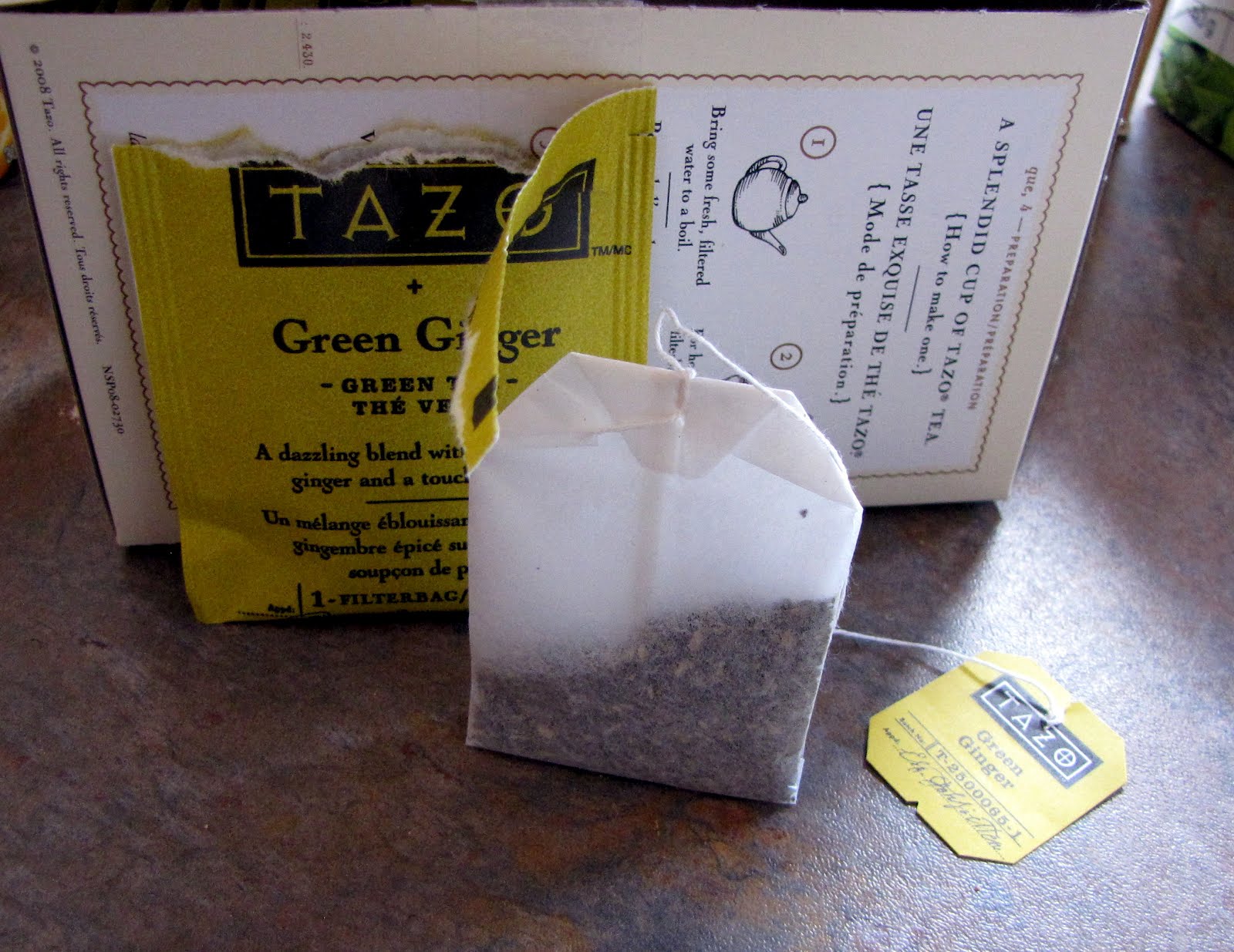Letting in the Light: Tea Bags and Creations