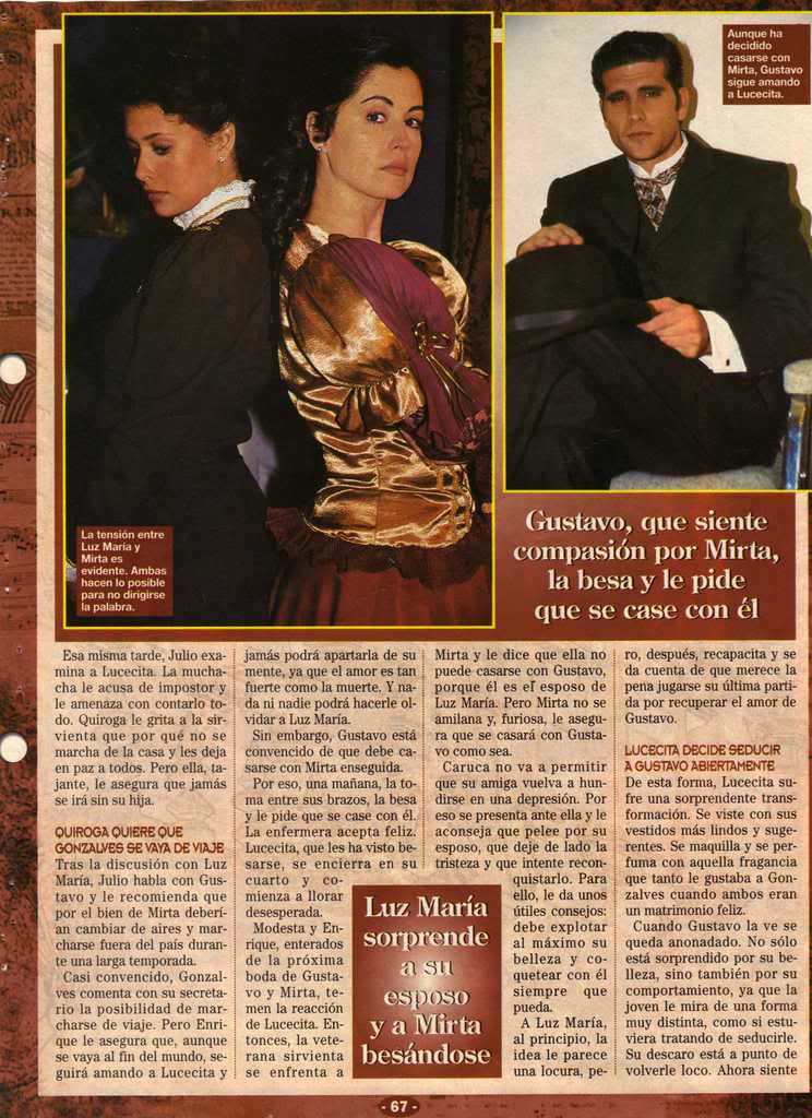 FILMY KOSTIUMOWE: Luz María (TV Serial 1998– )