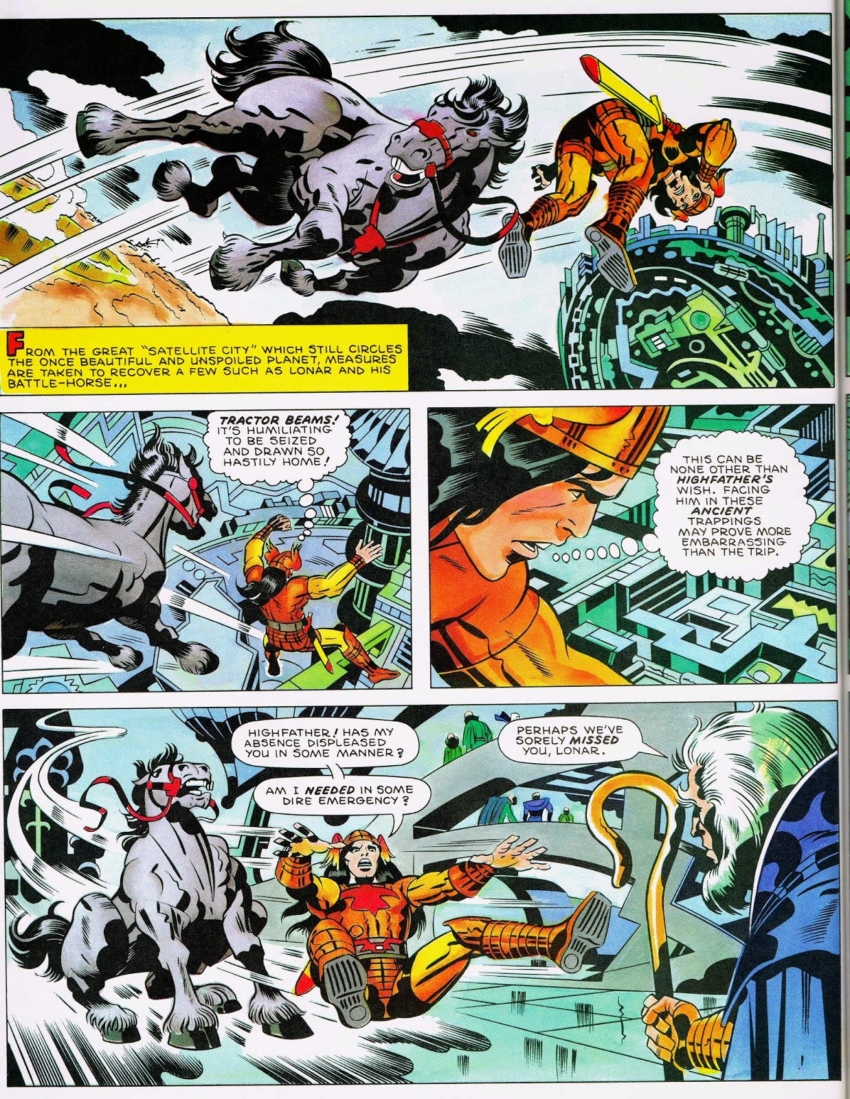 Cap'n's Comics: Lonar of New Genesis by Jack Kirby