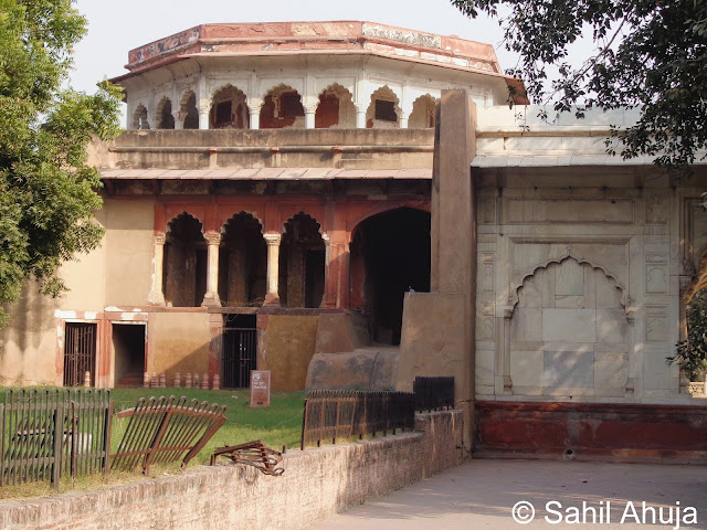 Pixelated Memories: Shah Burj and Burj-i-Shamli, Red Fort complex, Delhi
