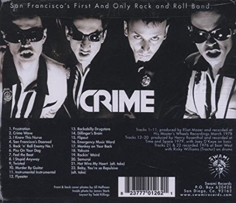 Johnny Strike on Crime interview - It's Psychedelic Baby Magazine