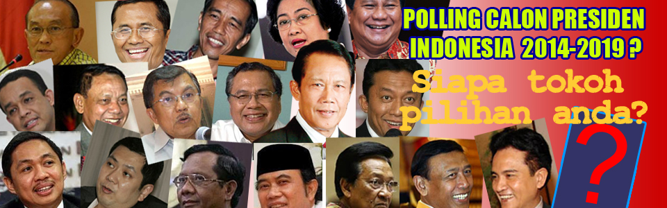 Polling Calon Presiden Indonesia 2014 Pilihan ‘Rakyat OnLine’ | SUARA ...