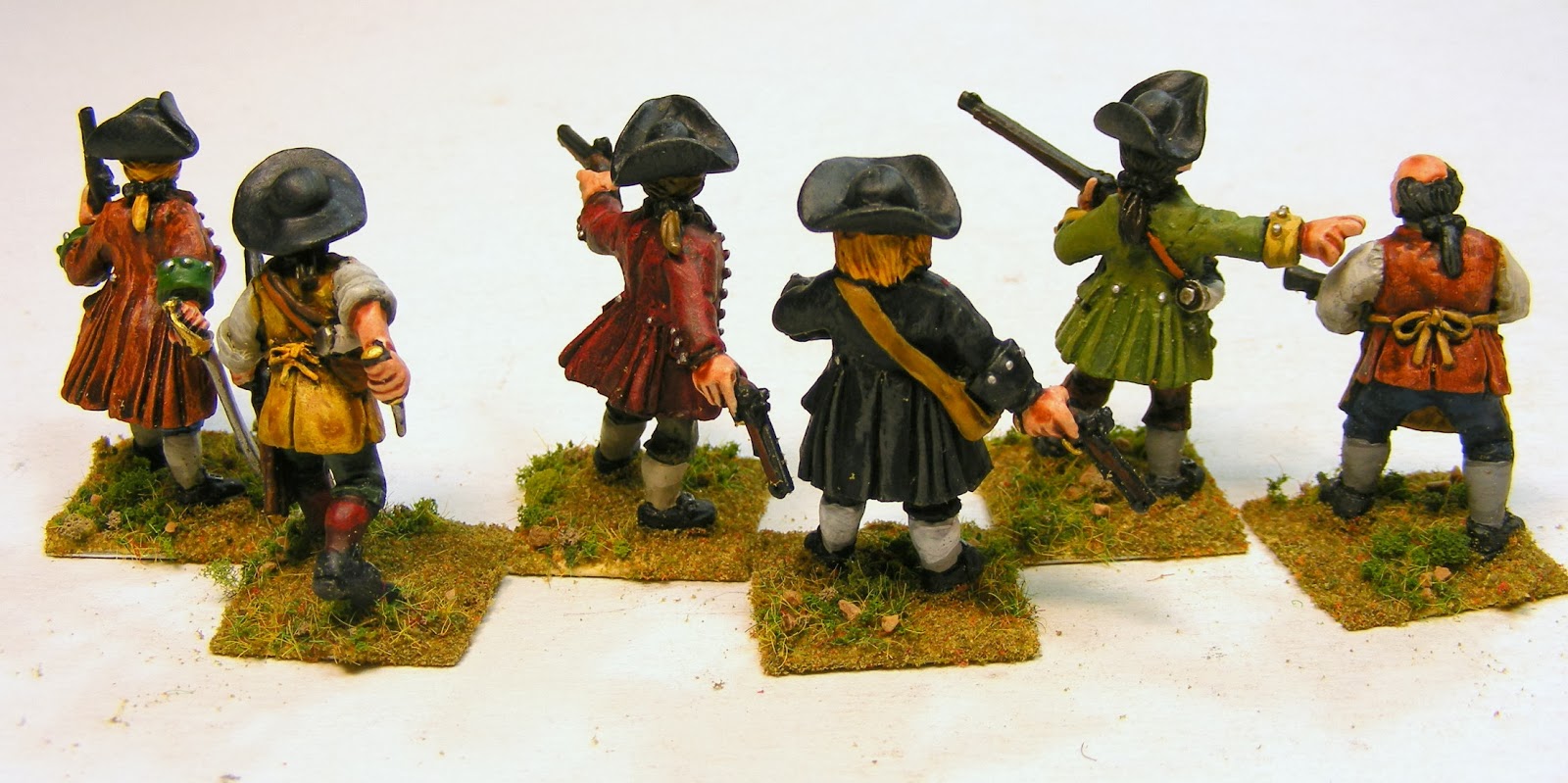 Evil Bob's Miniature Painting: 28mm F&IW Civilians from Galloping Major