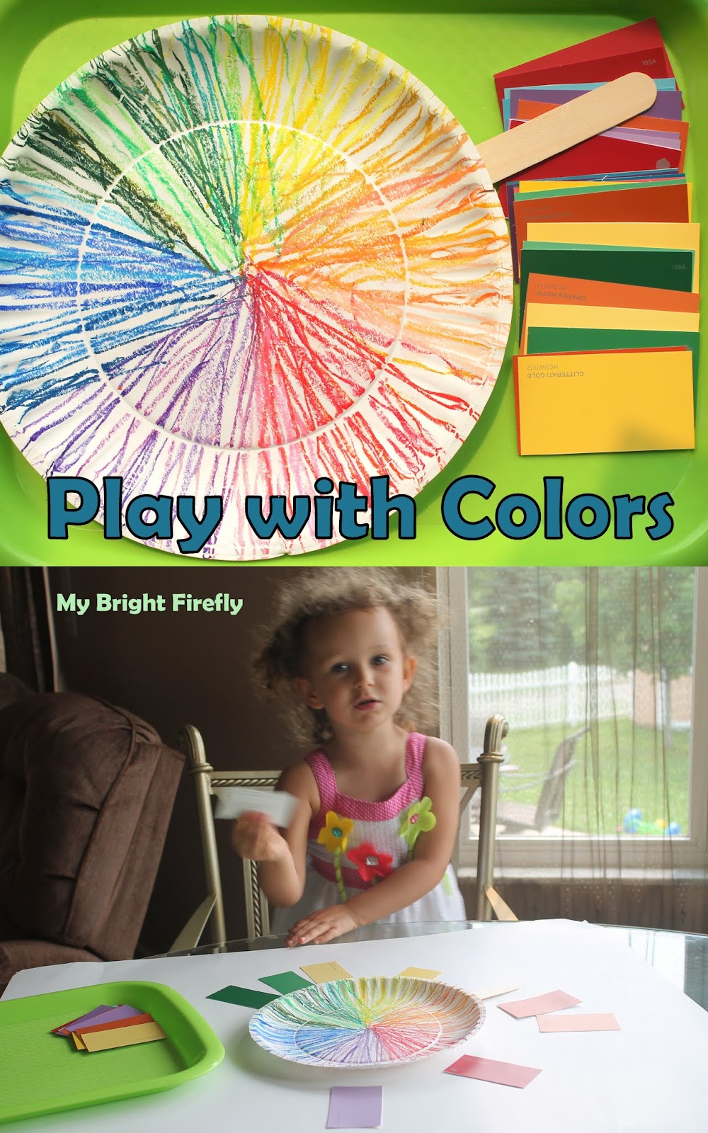 Paper Plate Color Wheel