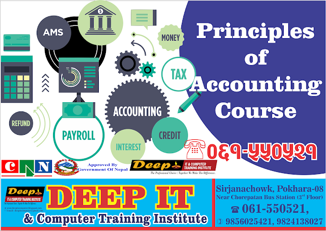Principles of Accounting Course - DEEP Computer Institute