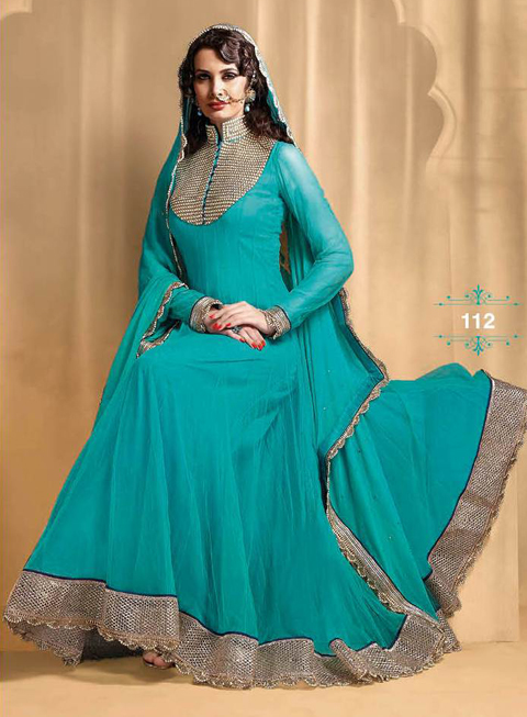 12 Model Baju Gamis India Terbaru 2016