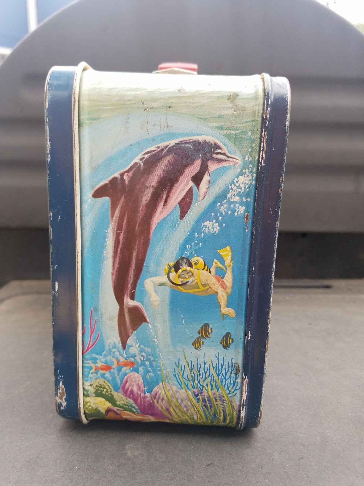 The Retro Dad : 1966 Flipper Lunch Box by Thermos
