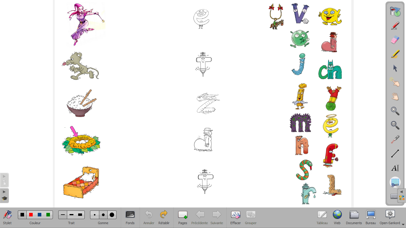 La classe de Sanléane: Encodage avec les Alphas