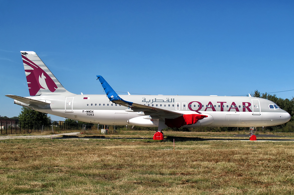 Aero Pacific Flightlines: Qatar Airbus A320-271N (c/n 7083) F-WWDK