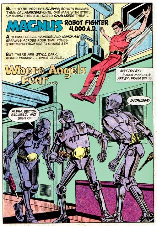 BEACH BUM COMICS : THE STEEL SMASHING RETURN OF MAGNUS, ROBOT FIGHTER ...