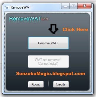 Cara Menghilangkan Genuine Pada Windows 7 Work 100% ~ SunZoku Magic