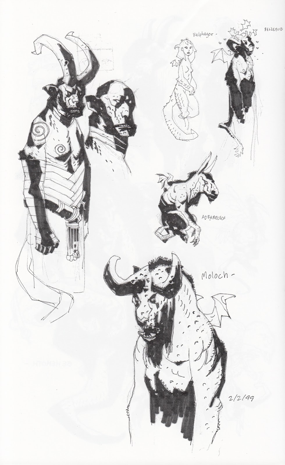 That guy who draws stuff...: Sketches by Mike Mignola