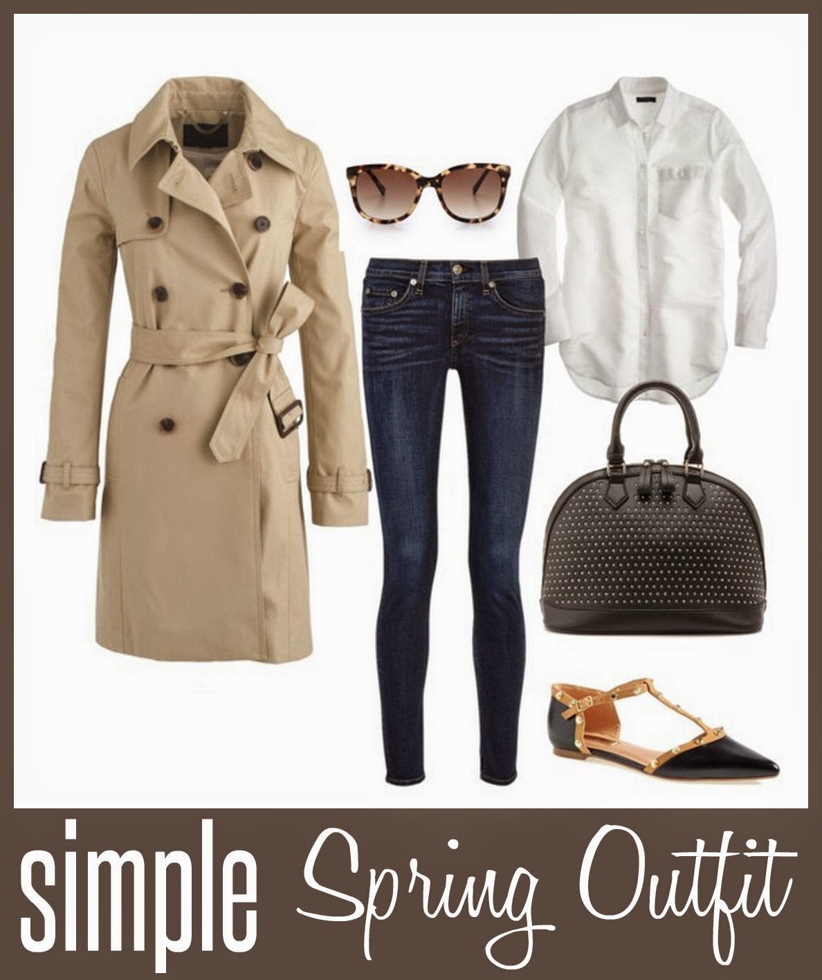 Simple Spring Outfit | Pieces of a Mom