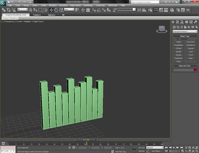 V3N0M's - 2D and 3D art: 3D Animated Music Bars