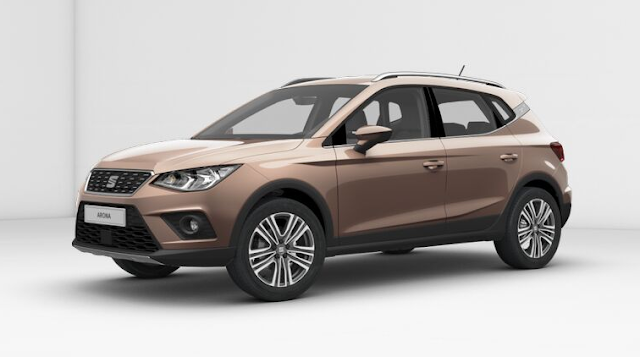Seat Arona (2017 à 2021) - Couleurs et code peinture