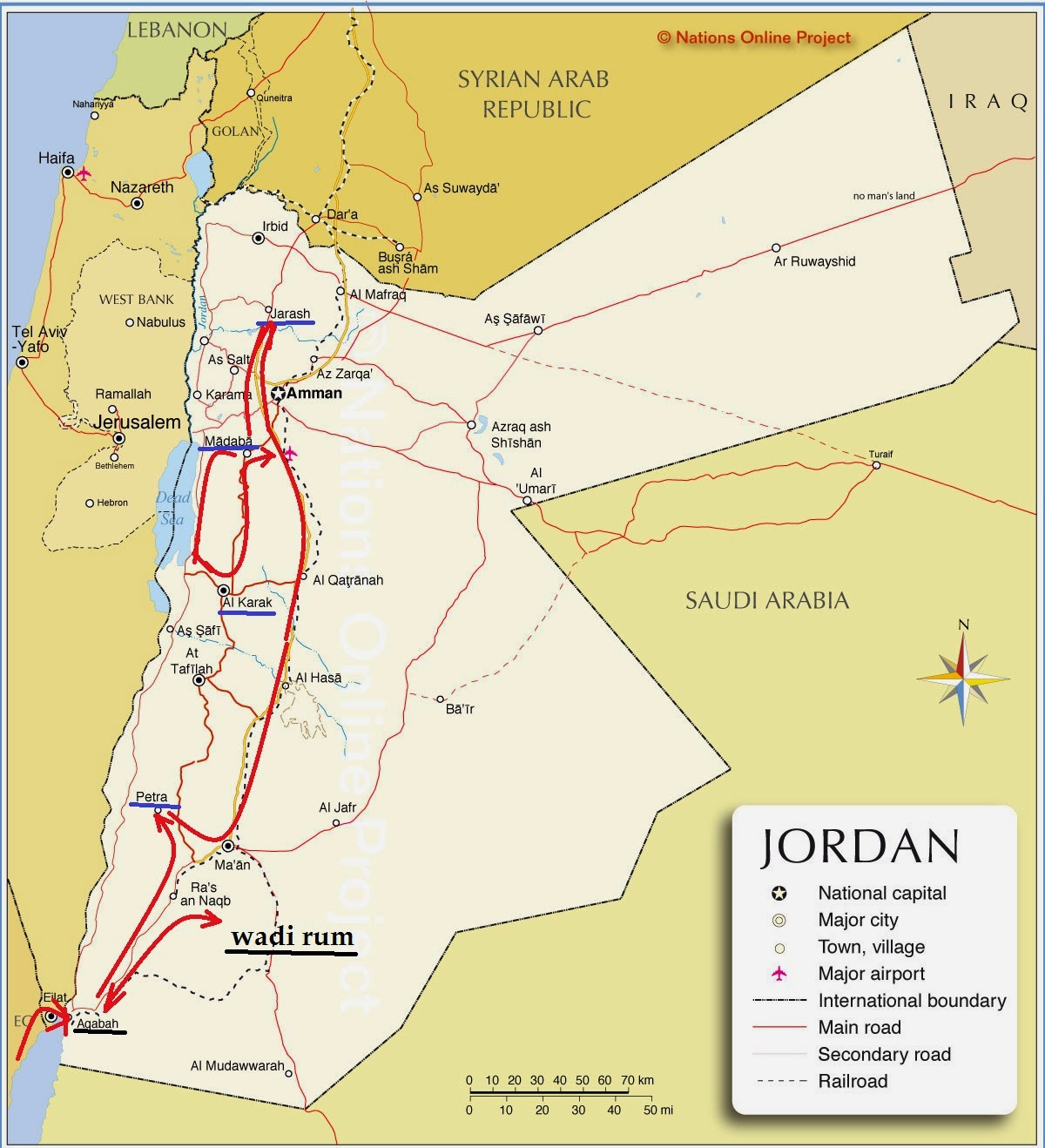 JORDANIA POR LIBRE: INFORMACION PARA VIAJEROS ~ sinprisaperosinpausa