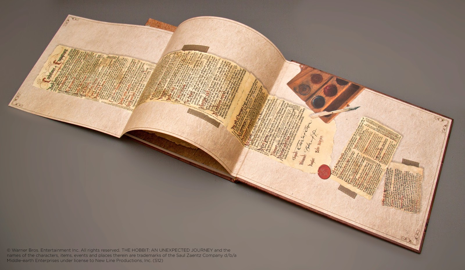 I made my own replica of Bilbo's contract. : r/TheHobbit