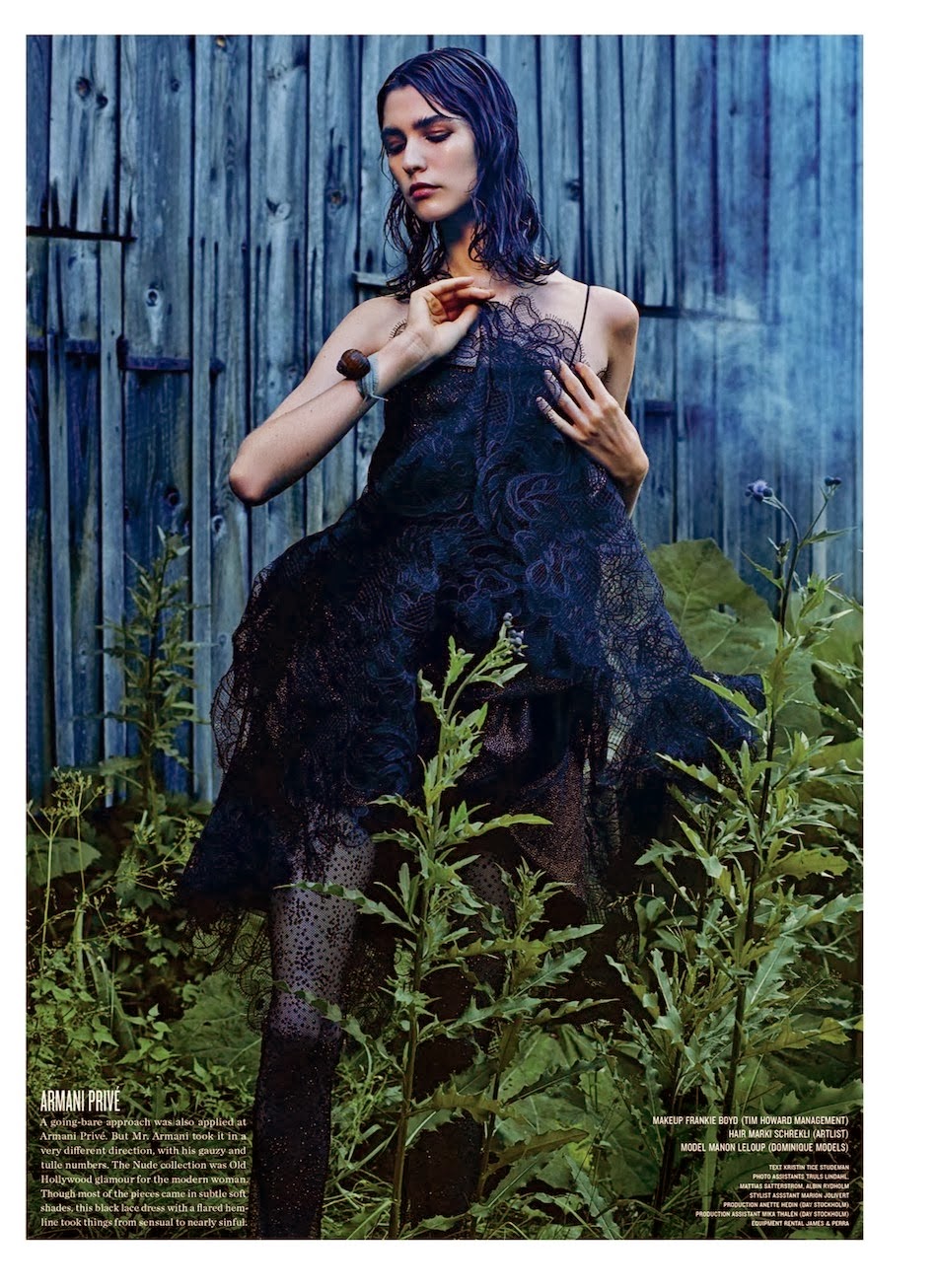 Manon Leloup Magazine Photoshoot For V Magazine Winter 2013 - Magazine ...