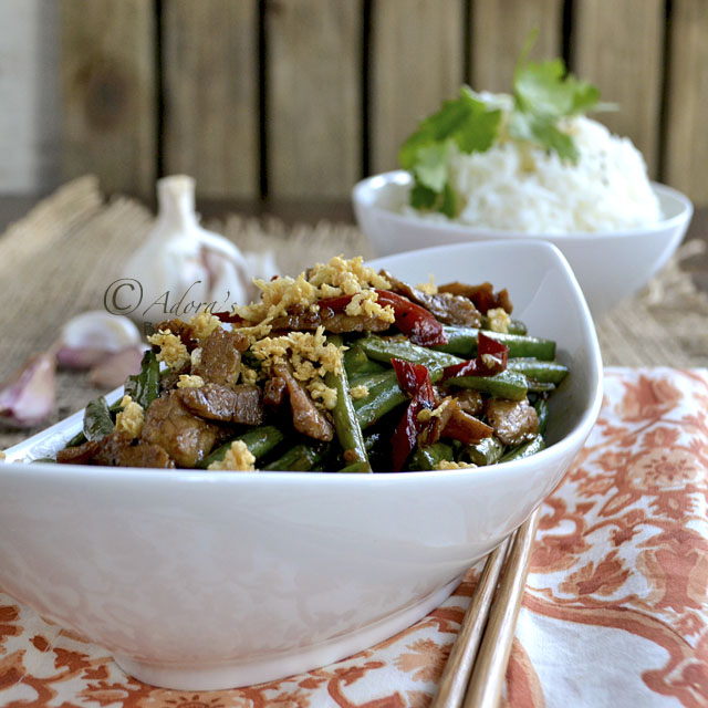 Adora's Box: CRISPY ADOBO WITH CHINESE MUSHROOMS AND CHIVES