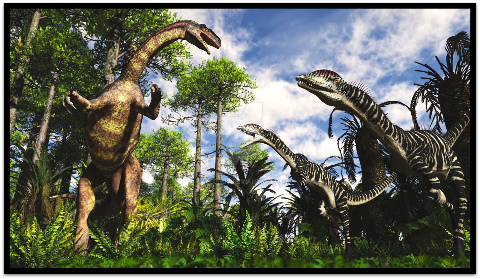a mesozoic field guide: Plateosaurus