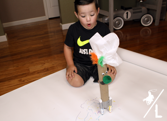 DIY Art Robot - A Cowboys Life